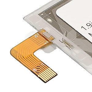 Dpofirs 1.9in Electronic Ink Display, Electronic Ink Screen with 180° Viewing Angle, SPI Interface, Support Partial Refreshness, for Temperature Humidity Meters