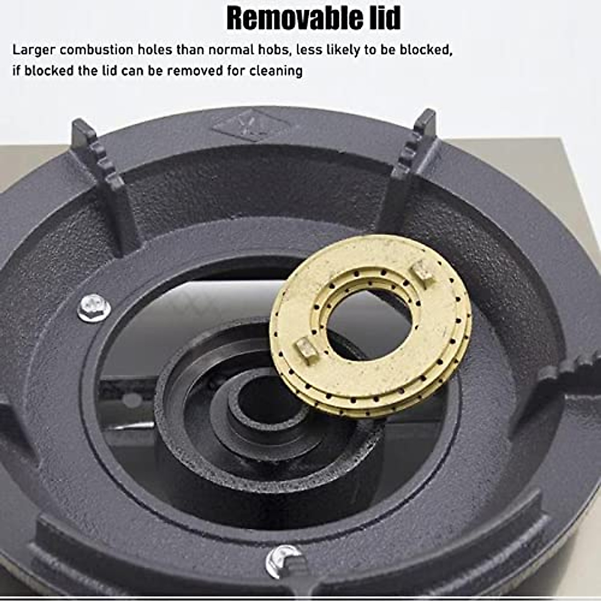 Gas cooker, single and double cooker, portable gas cooker, stainless steel gas cooker, camping, double cooker, for caravans, flats, outdoors,2