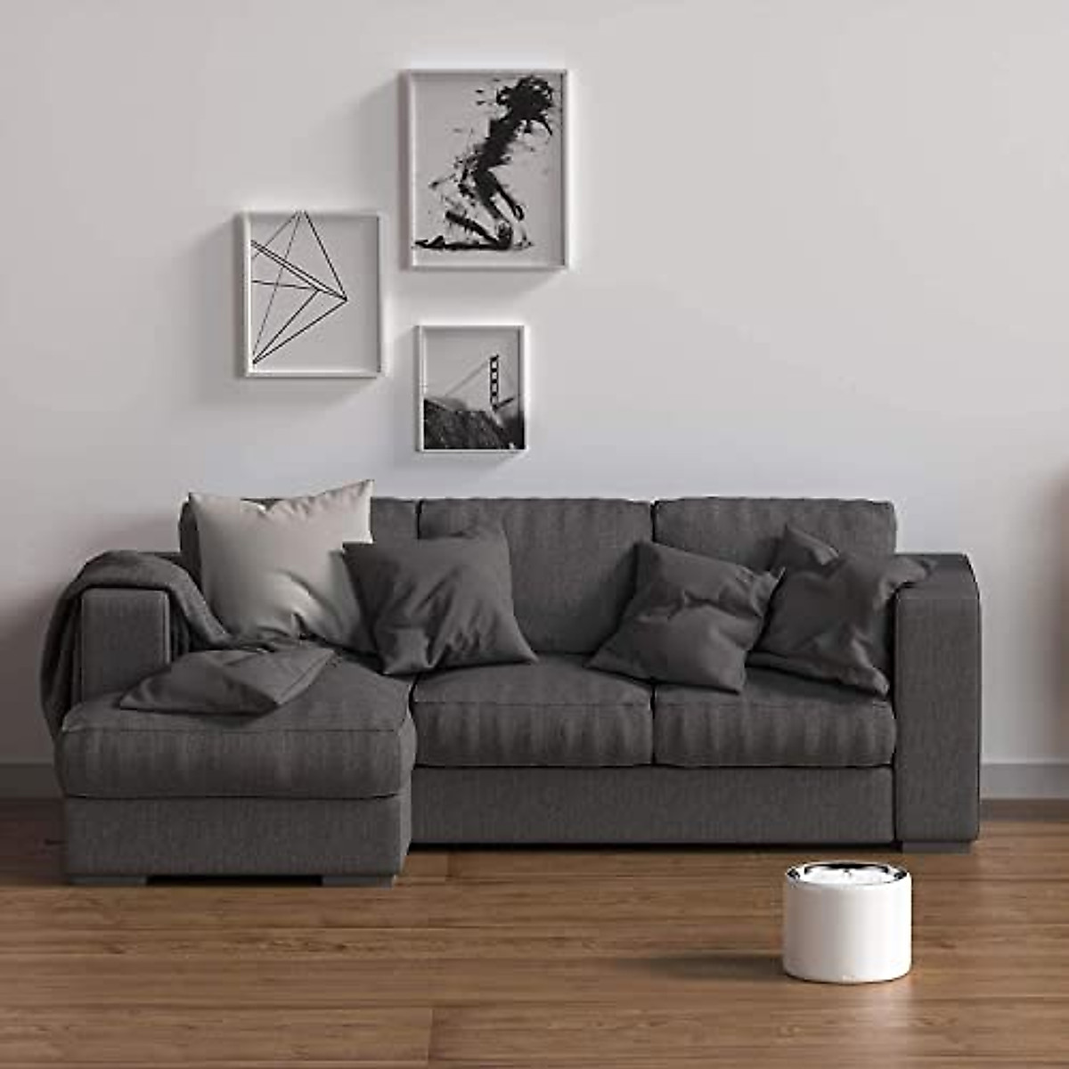 PETKIT Stainless Steel Cat Water Fountain with Wireless Pump, Dog Cat Water Fountain Dispenser,Ultra Quiet Pet Water Founatin for Cats and Small Dogs