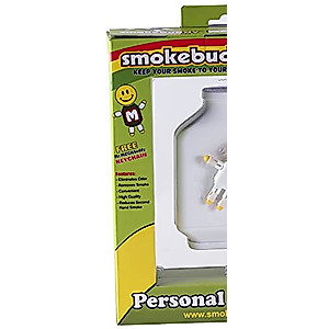 Smoke Buddy Mega Personal Air Purifier Cleaner Filter Removes Odor - White