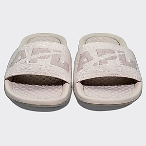 APL: Athletic Propulsion Labs Women's Big Logo Techloom Slide, Clay/Tundra, 8