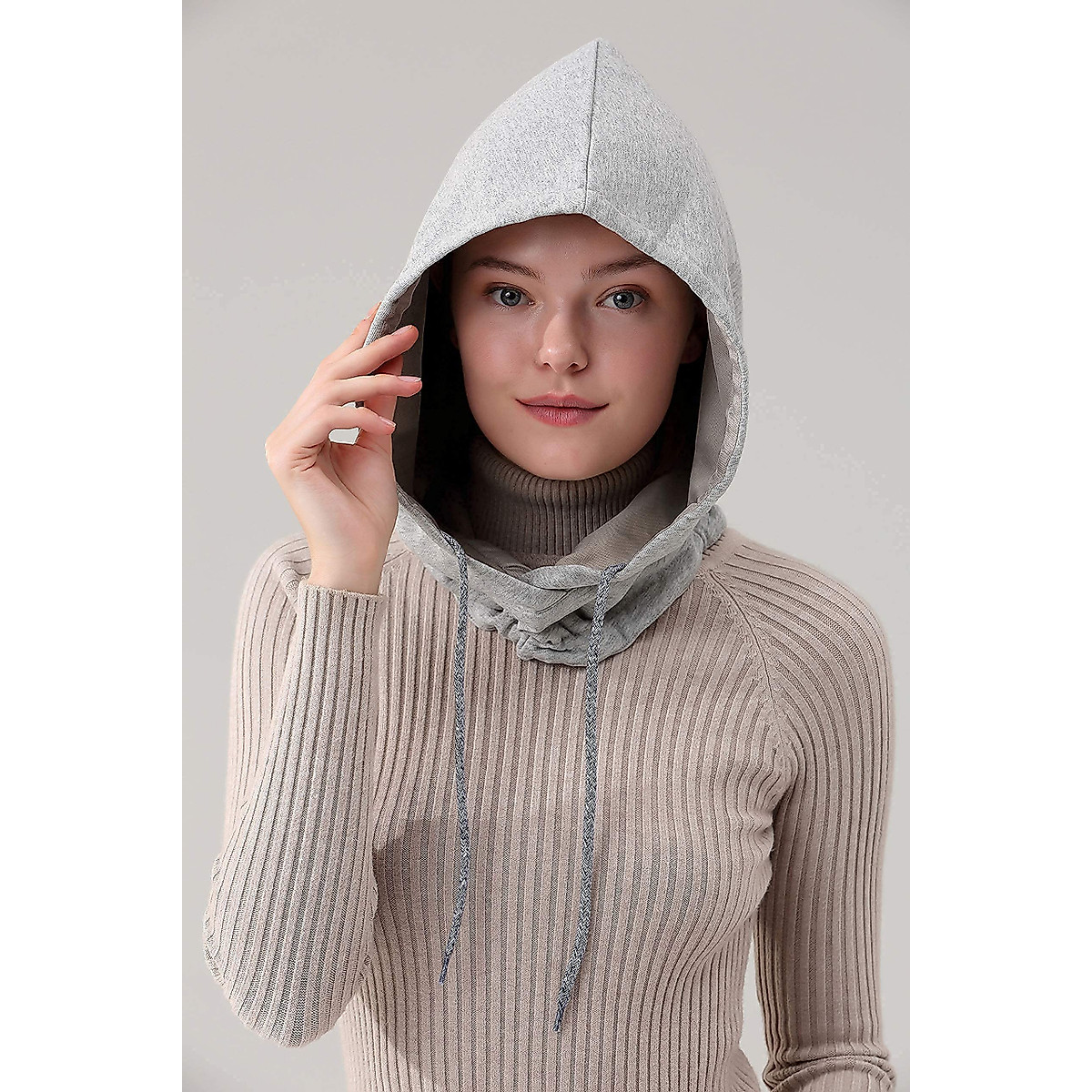 Radia Smart EMF Poncho and Hood Bundle, 5G Anti-Radiation, RF Shielding, Grey
