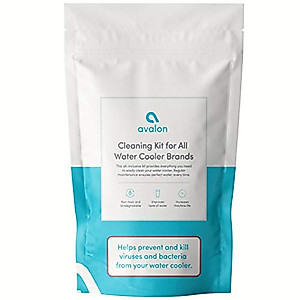 Avalon All-Inclusive Cleaning Kit for All Branded Water Coolers, Removes Mineral Buildup and Limescale