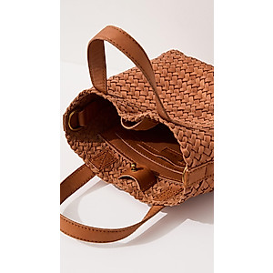 Madewell Women's The Small Transport Crossbody, Burnished Caramel, Brown, One Size