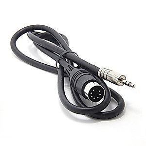 Ancable 3ft 7-Pin Din Male to 3.5mm(1/8in) Stereo Male Replacement Audio Cable Compatible iPod/iPad/iPhone/MP3/PC/TV/Android to Bang & Olufsen B&O, Naim, Quad.Stereo Systems