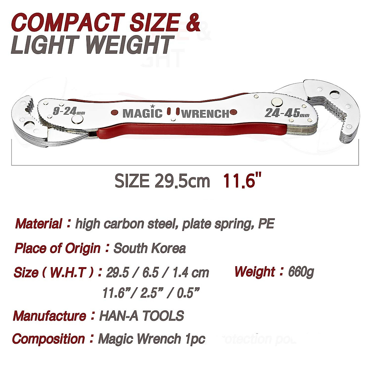 MAGIC WRENCH Multi-function Universal Adjustable auto-ratcheting works as reversible ratchet pop socket combination & pipe monkey spanner sae crescent nut gear-wrench set for craftsman & plumbers