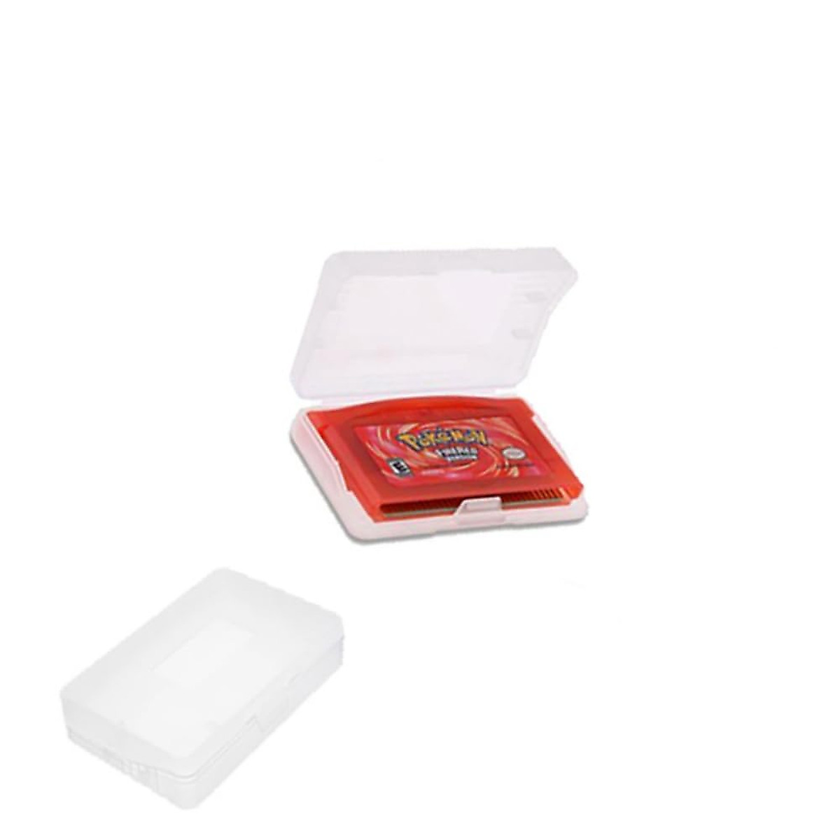 Junsi 10pcs Game Cartridge Case Clear Protective Case Compatible with Nintendo Gameboy Advance GBA SP
