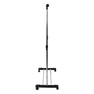 Simply-Me Clothes Garment Rack Rolling Portable Hanging Rack,Adjustable Extendable Hanger Rail Collapsible Clothing Rack Shelf with Lockable Wheel,Silver