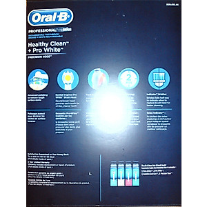 Oral-B Healthy Clean and ProWhite Precision 4000 Rechargeable Electric Toothbrush, 1 Count