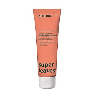 ATTITUDE Colorlast Hair Conditioner, For Color Treated Hair, Protects Color, Naturally Derived Ingredients, Vegan Detangler, Dermatologically Tested, Avocado Oil and Pomegranate, 8 Fl Oz
