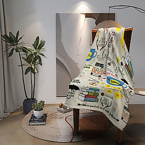 Gilmore Girls Throw Blanket Flannel Blanket Ultra-Soft Fleece Throw Blanket Suitable for All Seasons Couch Bed Living Room 60x50 Inch