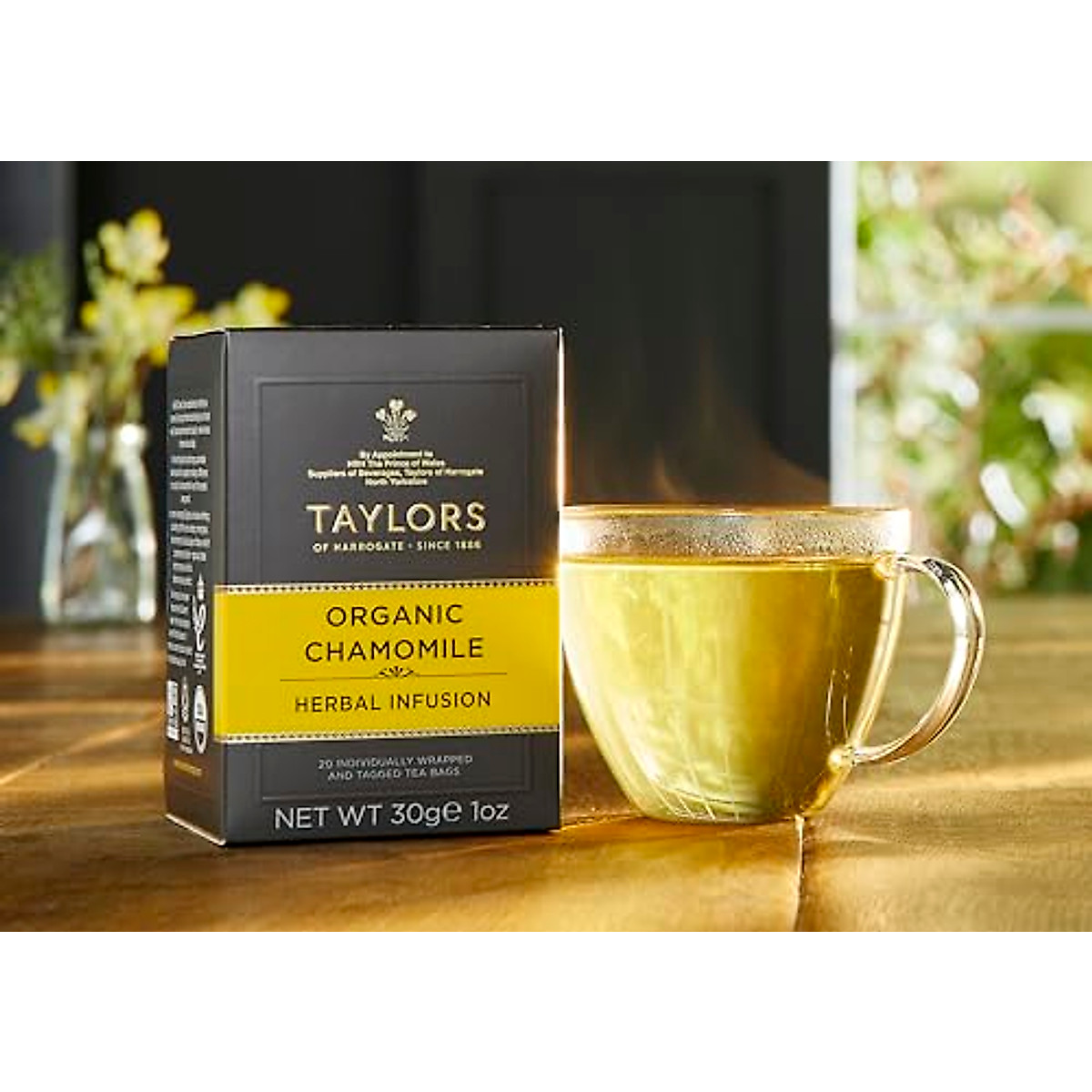 Taylors of Harrogate Organic Chamomile Herbal Tea, 20 Teabags