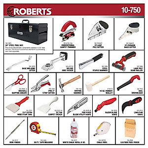 Carpet Installation Kit W/24 in Tool Box