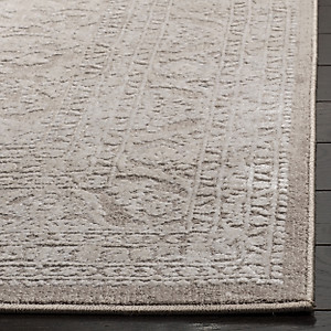 SAFAVIEH Reflection Collection Area Rug - 6' x 9', Beige & Cream, Boho Tribal Distressed Design, Non-Shedding & Easy Care, Ideal for High Traffic Areas in Living Room, Bedroom (RFT668A)