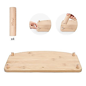 Niteangel Anti-Slide Hamster Wheel Platform - Fits for Niteangel Super-Silent Hamster Wheel | Acrylic Wheel | Wooden Wheel | Cloud Series Hamster Wheel (Medium)