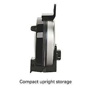 Hamilton Beach Belgian Waffle Maker with Adjustable Browning Control, Black Nonstick (26080)