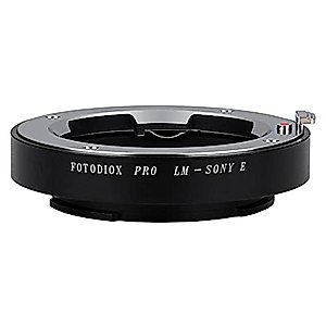 Fotodiox Pro Lens Mount Adapter - Compatible with Leica M Lens to Sony Alpha E-Mount Mirrorless Cameras