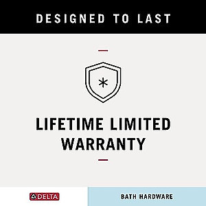 Delta Faucet 77638-CZ Stryke Towel, Double Hook, Champagne Bronze