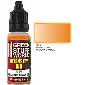 Green Stuff World – Intensity Ink for Models and Miniatures Phoenix Orange 1724