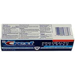 Crest Pro-Health Toothpaste Clinical Gum Protection Smooth Mint - 3.5 oz, Pack of 2