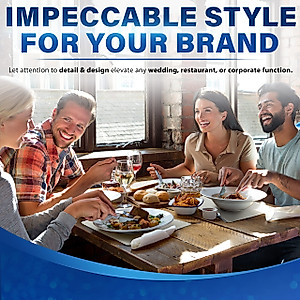 Paterson Paper White Paper Placemats Disposable - 10” x 14”- Bulk 1000 Count - Scalloped Economy Newsprint