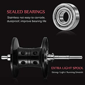 High Speed 8.1:1 Gear Ratio Baitcast Fishing Reel 19+1 Ball Bearings Baitcasting Fishing Reel Baitcaster