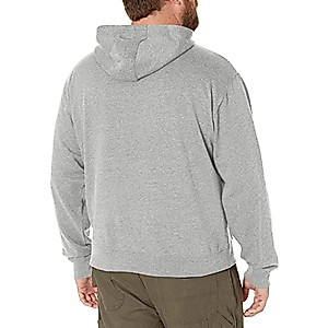 Dickies Men's Pullover Fleece Hoodie, Heather Gray, Large