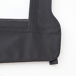 Smittybilt Replacement Upper Doorskin with Frame, Black Diamond - 79435