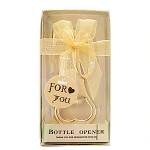 Yuokwer 12 PCS Bottle Openers Gold Birthday Party Favors 70th Anniversary Favors for Guests,Number 70th Birthday Party Decorations Beer Bottle Openers for Party Gift Souvenir Supplies (Gold 70th, 12)