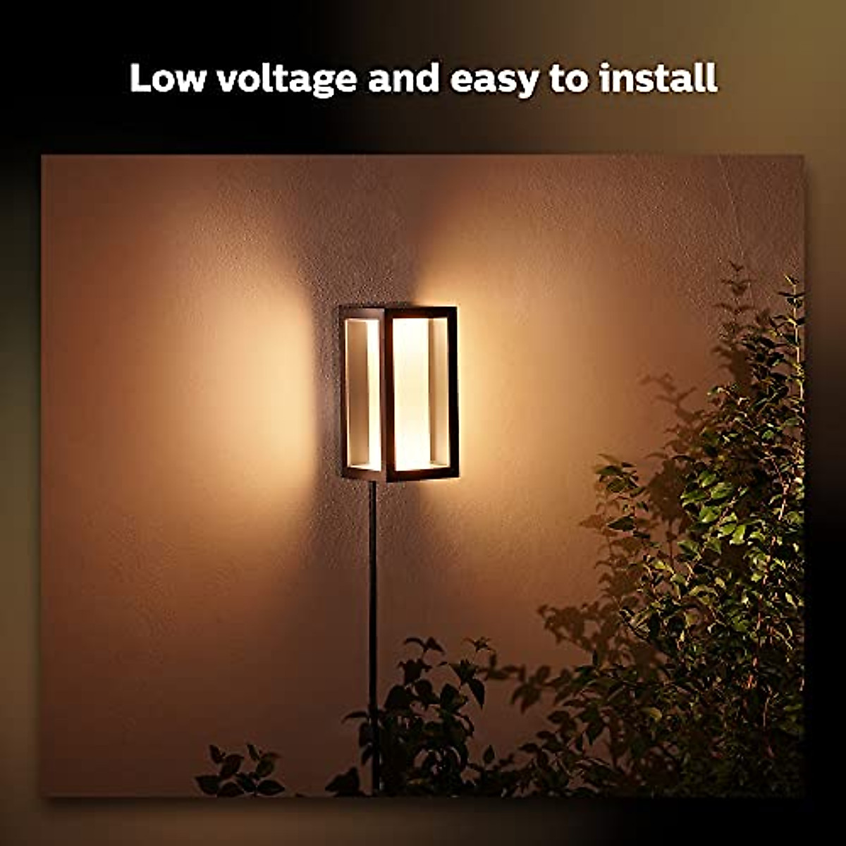 WALL LANTERN LED 9.4"H