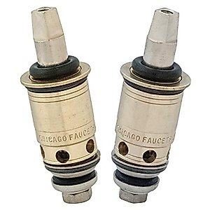 Chicago 1-099XTJKABNF & 1-100XTJKABNF Quaturn Compression Cold & Hot Cartridge Kit
