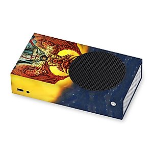 Head Case Designs Officially Licensed Ed Beard Jr Knight Templar Friendship Dragons Vinyl Sticker Gaming Skin Decal Cover Compatible with Xbox Series S Console