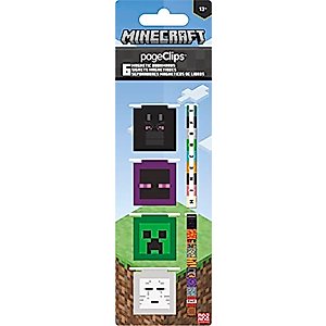 Minecraft Magnetic Page Clips (6-Pack) Stationery