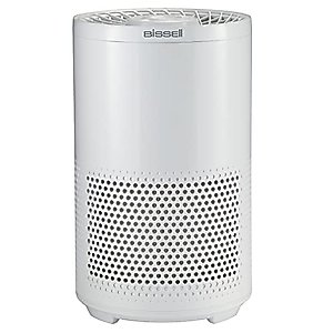 BISSELL MYair Pro Air Purifier with HEPA Filter for Small Room and Home, Quiet Air Cleaner for Allergens, Pets, Dust, Dander, Pollen, Smoke, Hair, Odors, 3139A , White