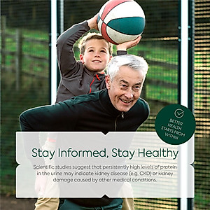 DIAGNOX HEALTH Protein Urine Test Strips Kit - Individually Packed at Home Urine Protein Test Strips - Urinalysis Strips for Protein in Urine (30 Pack)