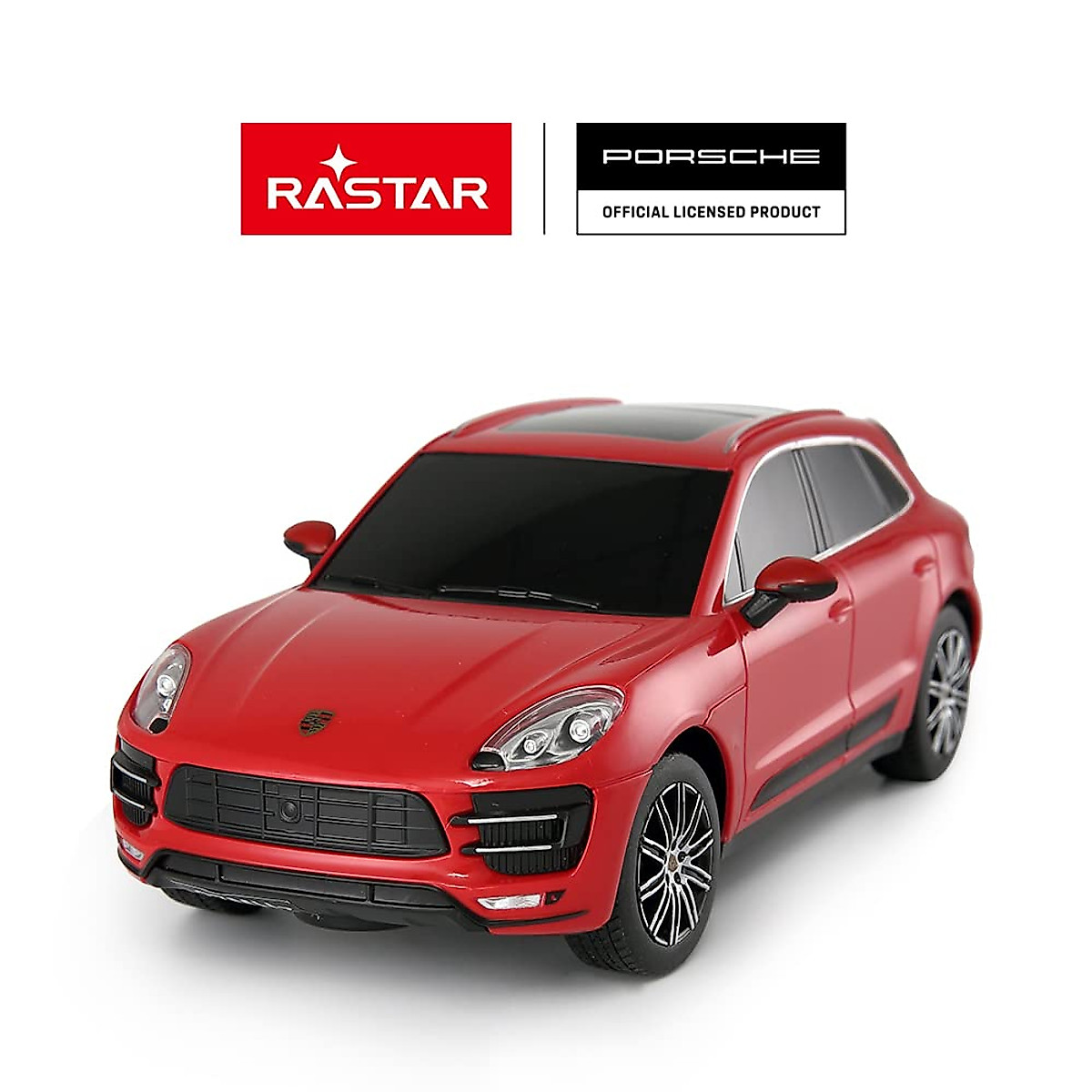 RASTAR 1:24 Porsche Macan Turbo RC Toy Car, Remote Control Car, Gifts for Kids
