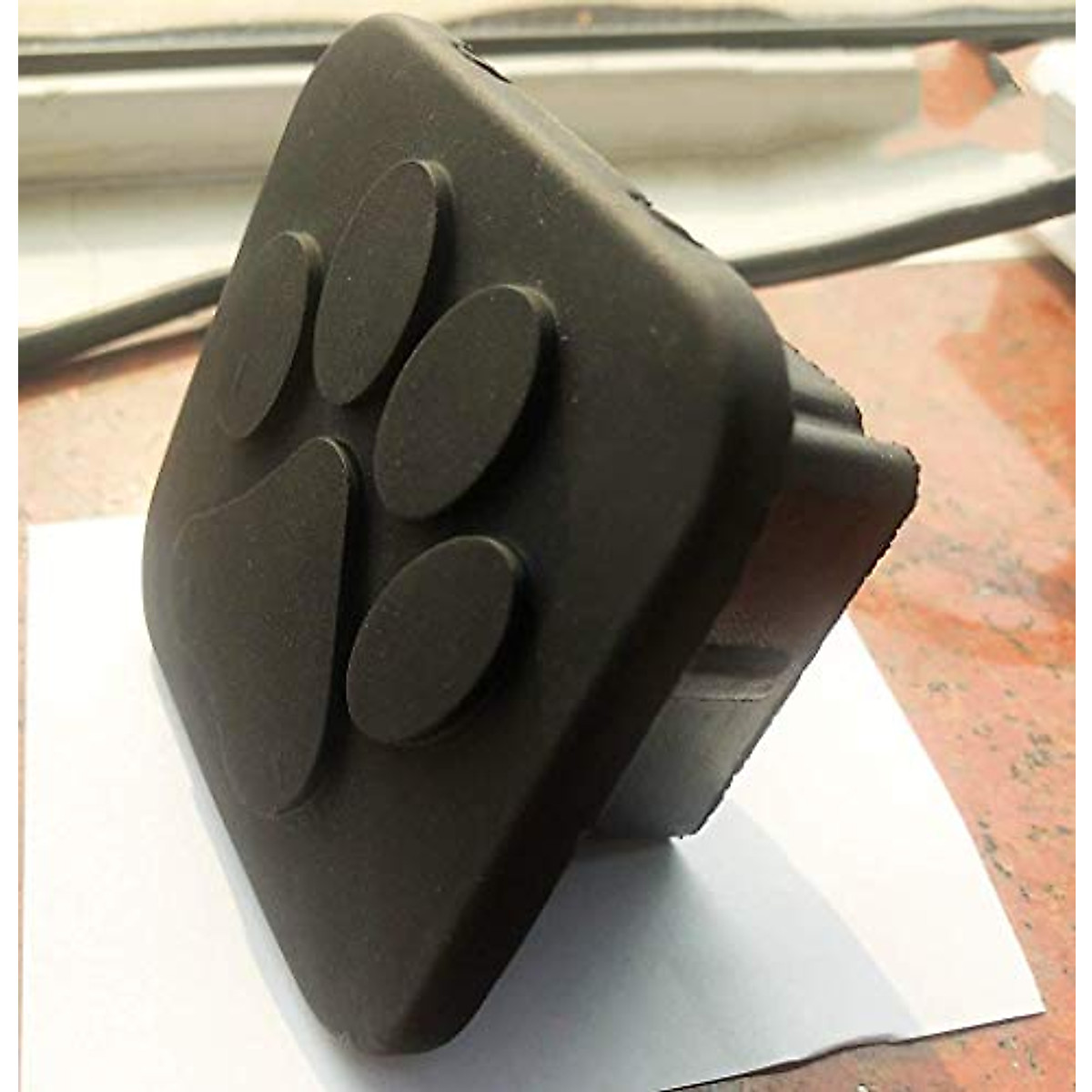 Trailer Hitch Tube Cover Plug Cap,Rubber Receiver Tube Hitch Plug,Trailer Hitch Cover for Toyota 4Runner Tundra Stelvio Chevrolet GMC Jeep Dodge RAM Ford F150 F250