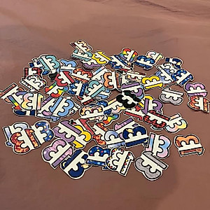 Lucky Number 13 Temporary Tattoos Stickers for Fans,20Pcs Number 13 Hand Tattoos Stickers Same Styles with Singer,Stickers 13 Hand Tattoo Concert Merch for Fans Gifts (Colorful)