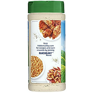 Hidden Valley Ranch Seasoning, Ranch Dressing Dry Mix for Salad Dressing, Gluten Free Salad Dressing, 8 Ounces