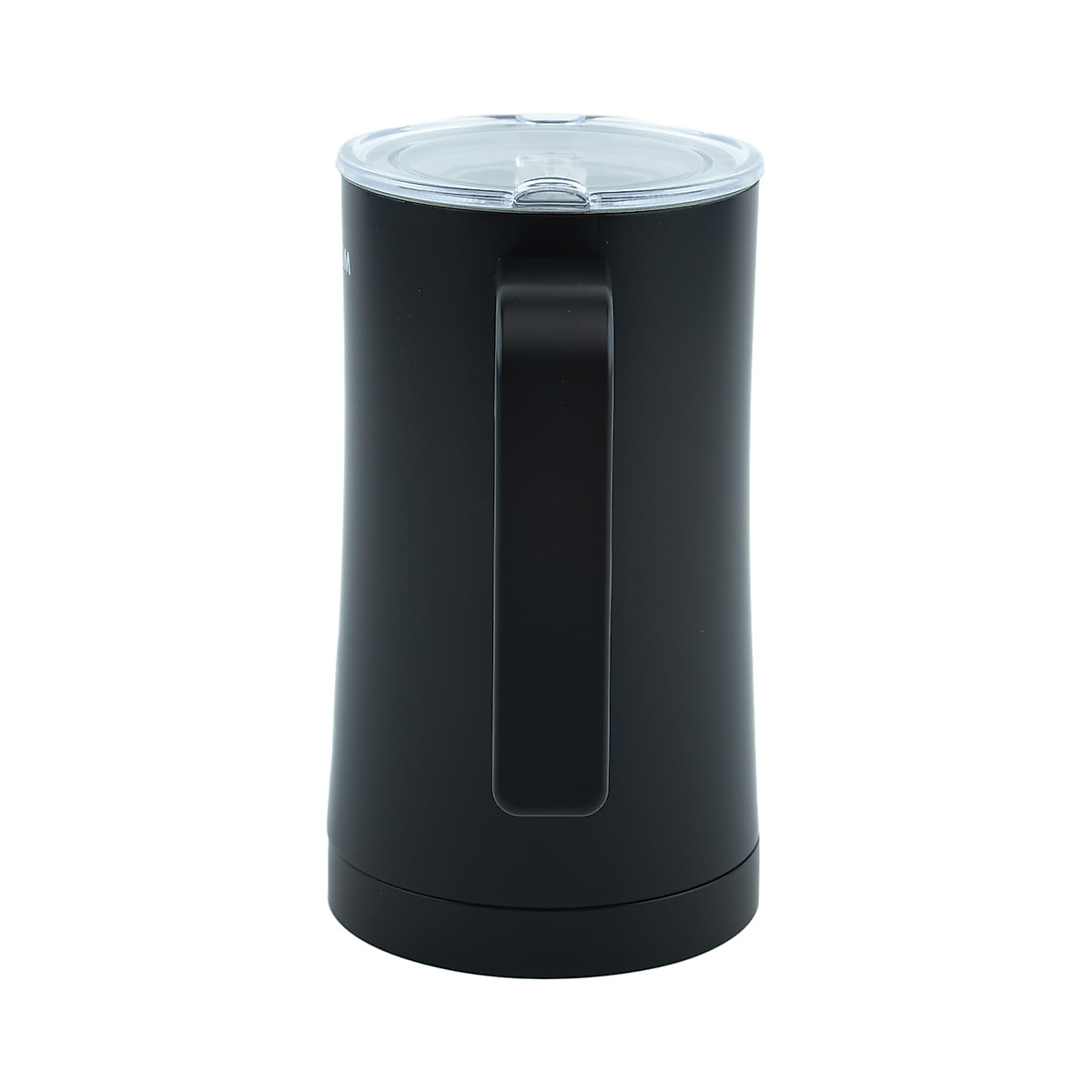 MOPHOM Milk Frother, Electric Frother and Evaporator for Coffee Milk,Hot Chocolate,Black, 350 ml Automatic Frother for Hot or Cold Milk with Touch Screen and 4 Modes, (Black)