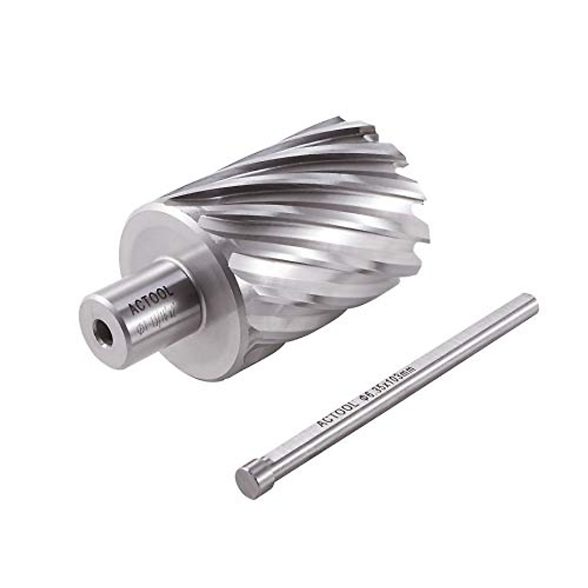 ACTOOL 1-13/16" Diameter × 2" Depth of Cut HSS ANNULAR Cutter with 3/4'' Weldon Shank