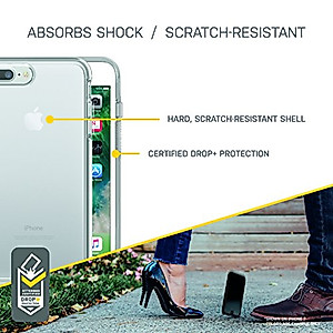 OtterBox IPhone 8 PLUS & IPhone 7 PLUS (ONLY) Symmetry Series Case - CLEAR, Ultra-Sleek, Wireless Charging Compatible, Raised Edges Protect Camera & Screen