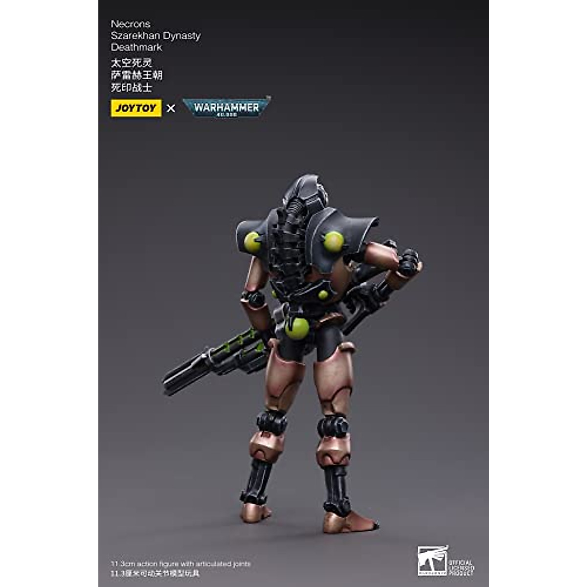 JoyToy Warhammer 40k: Necrons Szarekhan Dynasty Deathmark 1:18 Scale Action Figure
