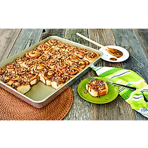Nordic Ware Naturals Aluminum NonStick High-Side Sheet Cake Pan