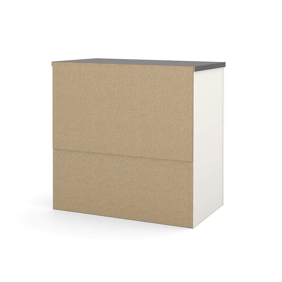 BESTAR Connexion 2 Drawer Lateral File Cabinet, 30", Slate/Sandstone