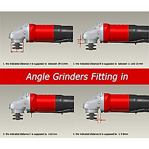 Dastool Expert Surface Grinding Dust Shroud for Angle Grinder,Universal 5-Inch Dt1701-125