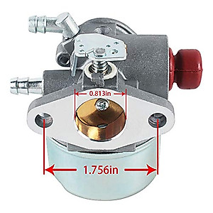 AUTOKAY Carburetor for Tecumseh Go Kart Engine 5hp 5.5hp 6hp 6.5hp Horizontal