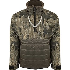 Drake Waterfowl LST Guardian Flex™ Double Down Eqwader™ 1/4 Zip Realtree Timber XLarge