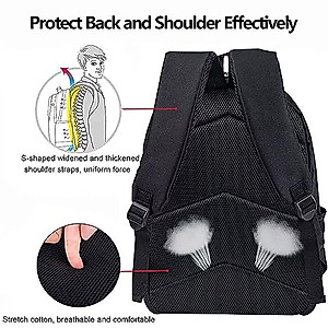 CTRIS Boys Backpacks Kids 17 Inch Anime Girls Bookbag Cartoon Schoolbag Laptop Backpack -1