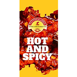 Crushed Calabrian Chili Pepper, Paste/Spread/Sauce, Hot, Savory, Delicious, TuttoCalabria,10 oz, (285g)